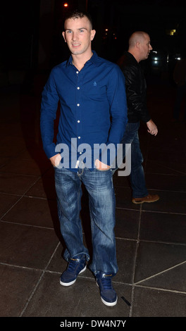 John Jo Nevin Celebrities outside the RTE Studios for 'The Saturday ...