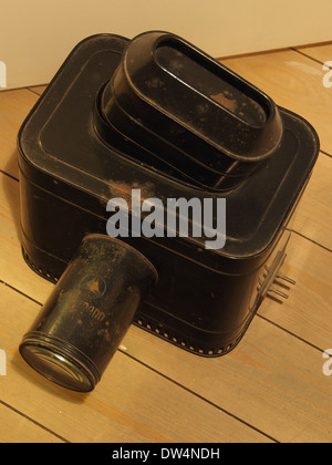 Magic lantern slide projector 19th century JMH4933 Stock Photo - Alamy