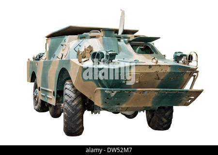 BRDM-2, Soviet armoured reconnaissance vehicle, one of the displays at ...
