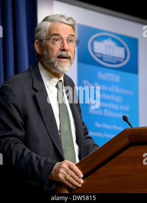 Dr. John Holdren delivers the State of STEM (SoSTEM) Address at the ...