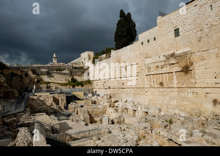 Robinson Arch Jerusalem Old City Israel Stock Photo - Alamy