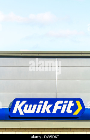 Kwikfit logo, UK, Kwik Fit, UK Stock Photo - Alamy