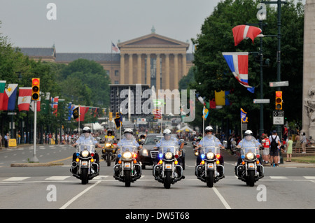 Philadelphia Motorcycle Police Stock Photo - Alamy