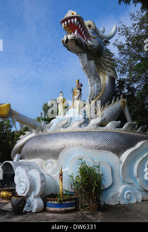 Statue at the Wat Thaton monastery in Tha Ton, Thailand Stock Photo - Alamy