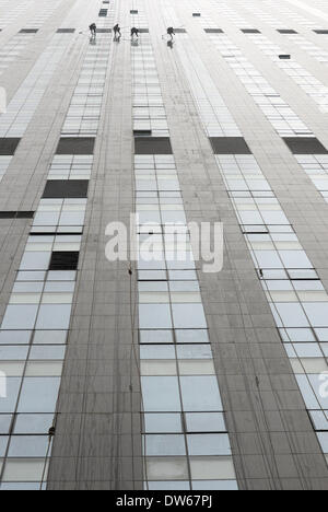 Chengdu, China's Sichuan Province. 28th Aug, 2019. Laborers work at the ...