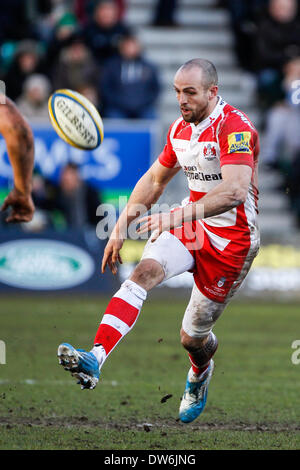 Northampton, England. 1st March, 2014. James WILSON of Northampton ...