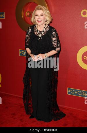 Joan Rivers at arrivals for QVC Presents Red Carpet Style Pre-Oscars ...
