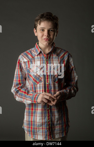 Portrait of child prodigy Jacob Barnett Stock Photo - Alamy