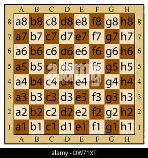 Chess board without chess pieces Stock Photo - Alamy