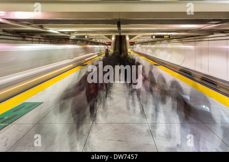 Embarcadero BART Station Stock Photo - Alamy