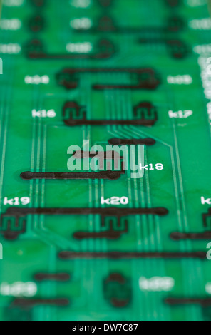 circuit board closeup Stock Photo - Alamy