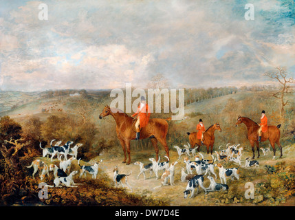 Dean Wolstenholme - Lord Glamis and his Staghounds Stock Photo - Alamy