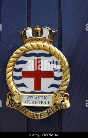 The entrance to the HMC Dockyard in Halifax, N.S Stock Photo - Alamy