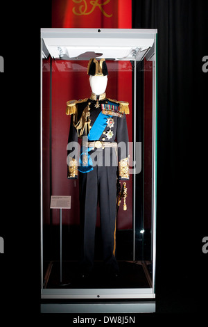 George VI's full dress uniform of Admiral of the Fleet year 1937 is ...