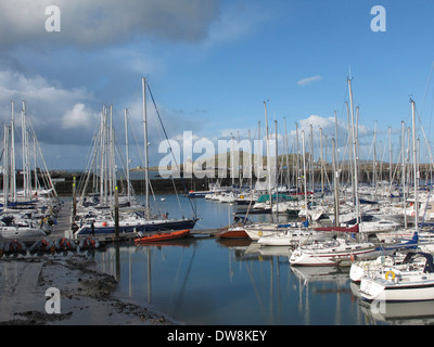Sailing boats at Howth Yacht Club and Marina in Dublin, County Leinster ...
