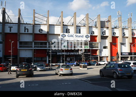 Sheffield United football ground Bramhall lane England UK, memorial ...