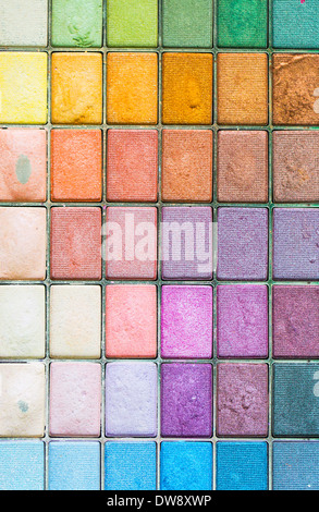Color palettes as background, closeup Stock Photo - Alamy