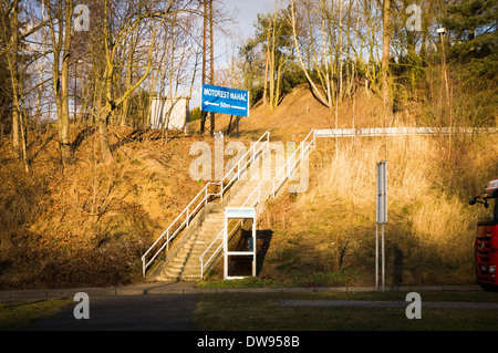 Nahac Motorest by D1 motorway, highway, logo, sign Stock Photo - Alamy