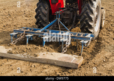 indian village Tractors Farming Stock Photo - Alamy