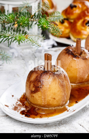 Caramel apple, christmas eveCaramel apple, christmas eve Stock Photo ...
