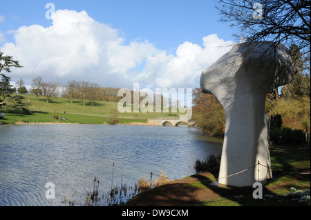 Henry Moore sculpture The arch 1969 Stock Photo - Alamy