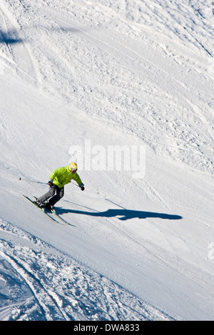 Italy, Recoaro Mille, Skier Stock Photo - Alamy
