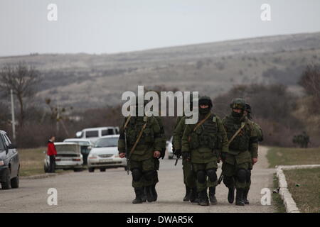 Simferopol, Ukraine's autonomous republic of Crimea. 4th Mar, 2014 ...