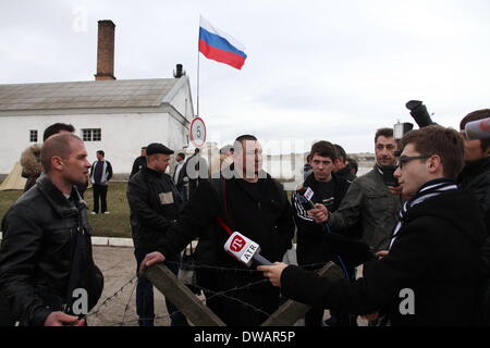 Simferopol, Ukraine's autonomous republic of Crimea. 4th Mar, 2014 ...