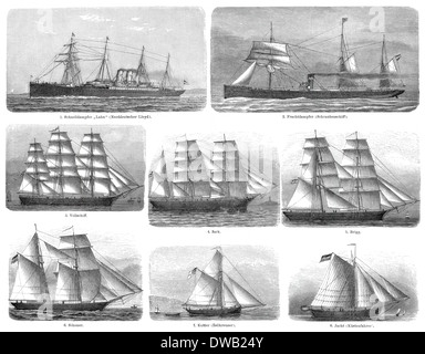 transport / transportation, navigation, sailing ships, caravel, caravel ...