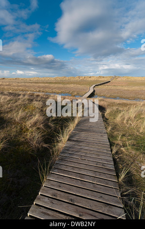 Gronant Dunes Local Nature Reserve at Prestatyn North Wales Stock Photo ...