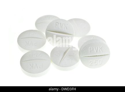 Penicillin VK antibiotic tablets, Penicillin antibiotics, Penicillin VK ...