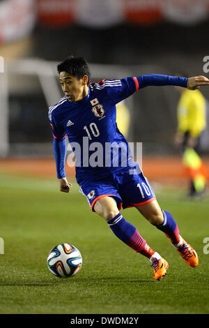 Tokyo, Japan. 5th Mar, 2014. Masato Morishige (JPN) Football / Soccer ...