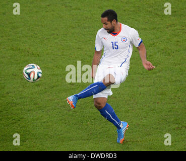 Chile's Jean Beausejour Stock Photo - Alamy