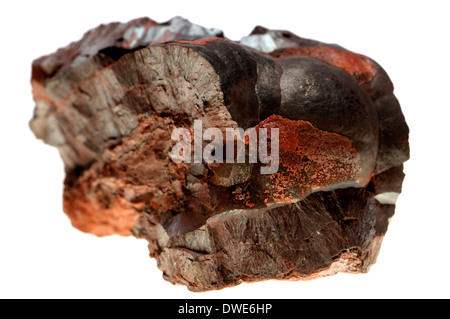 Hematite / Haematite (principal ore of iron) Kidney Ore Stock Photo - Alamy