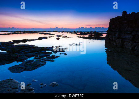 Sunset at Hapaiali'i Heiau (Temple for Elevating Chiefs) in Keauhou ...