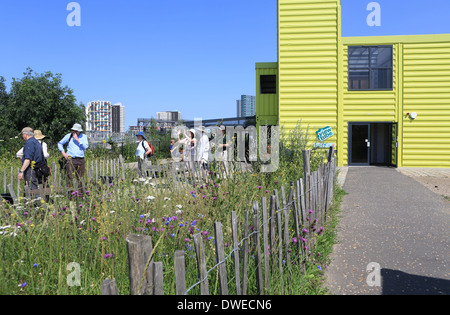 The View Tube cafe in the Olympic Park, Stratford, East London, England ...