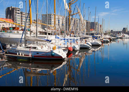Ostend marina, Belgium Stock Photo - Alamy