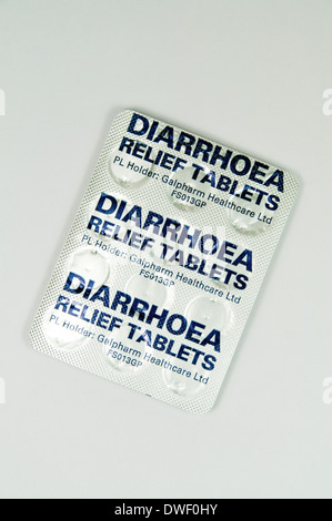 Diarrhoea Tablets Stock Photo: 17216959 - Alamy