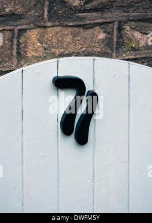 House number 71 Stock Photo - Alamy