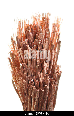 Copper wire, idea of development in technology Stock Photo - Alamy
