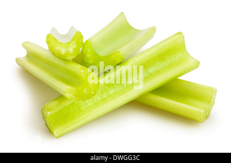 Organic Green Cut Celery Sticks Ready to Eat Stock Photo - Alamy