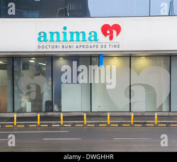 Anima Medical Center, Bucharest, Romania Stock Photo - Alamy