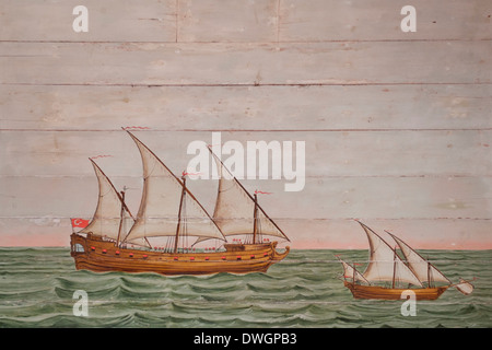 Mural paintings, Sintra Stock Photo - Alamy