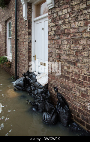 The River Derwent Flooded in Malton, North Yorkshire Stock Photo - Alamy