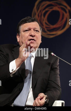 Athens, Greece. 8th Mar, 2014. European Commission President Jose ...