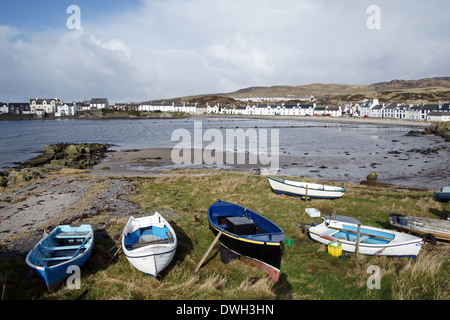 Port Ellen view Islay Western Isles Scotland Stock Photo - Alamy