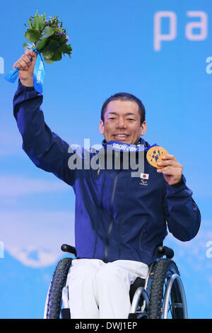 Sochi, Russia. 9th Mar, 2014. Corbin Watson (CAN) Ice Sledge Hockey ...