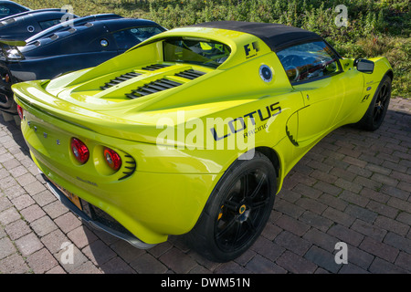Lotus Elise sports car rear end name badge Stock Photo - Alamy