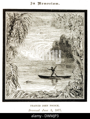 Francis John Pocock. Drowned June 3rd 1877, perished in the Congo ...