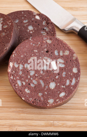 blood sausage (Blutwurst Stock Photo - Alamy